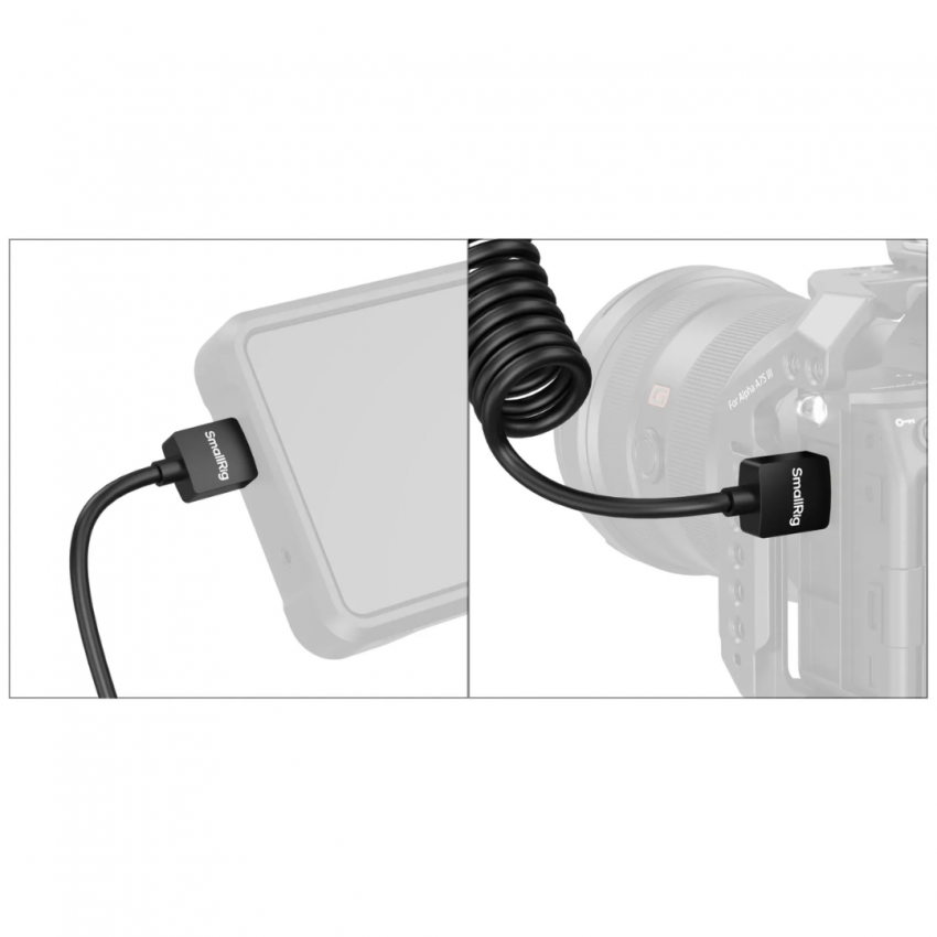 SmallRig 4963 Coiled HDMI Data Cable (A to A) ประกันศูนย์ไทย